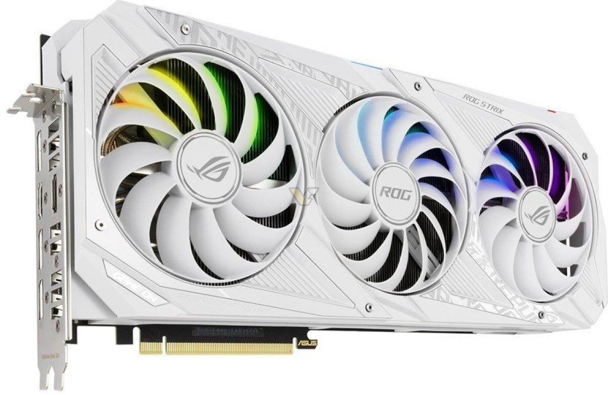 ASUS GeForce RTX 3000 ROG Strix WHITE - nowa seria kart Ampere | PurePC.pl