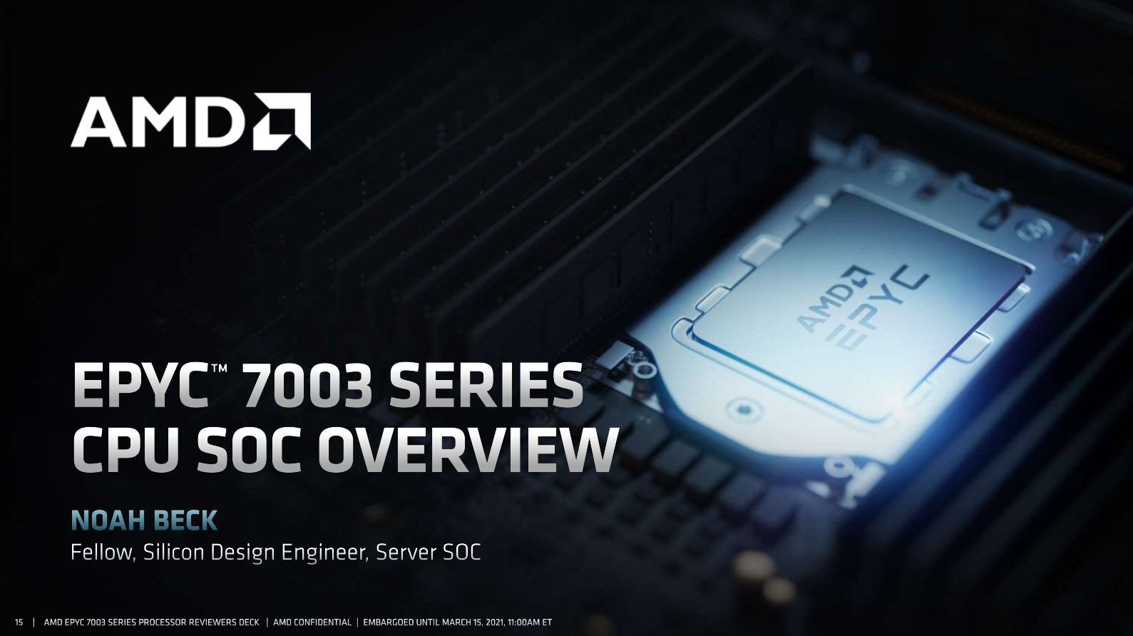AMD EPYC 7003 - oficjalna prezentacja najszybszych na świecie, serwerowych procesorów Milan na ...