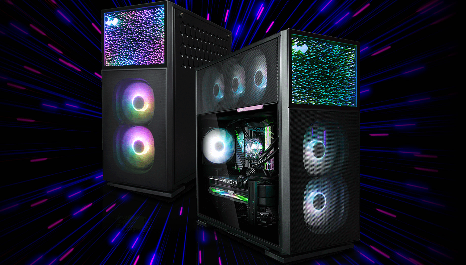 InWin N515 - Obudowa z kosmicznym frontem zdolna pomieścić do czterech ...