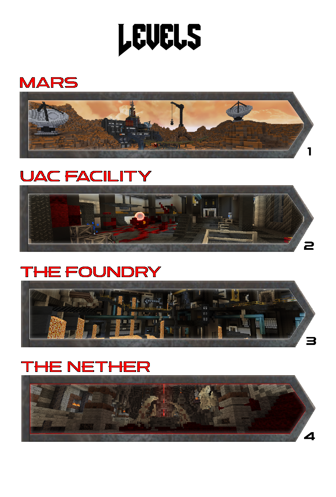 DOOM odtworzony w Minecraft. Projekt opracowywany przez dwa lata jest ...