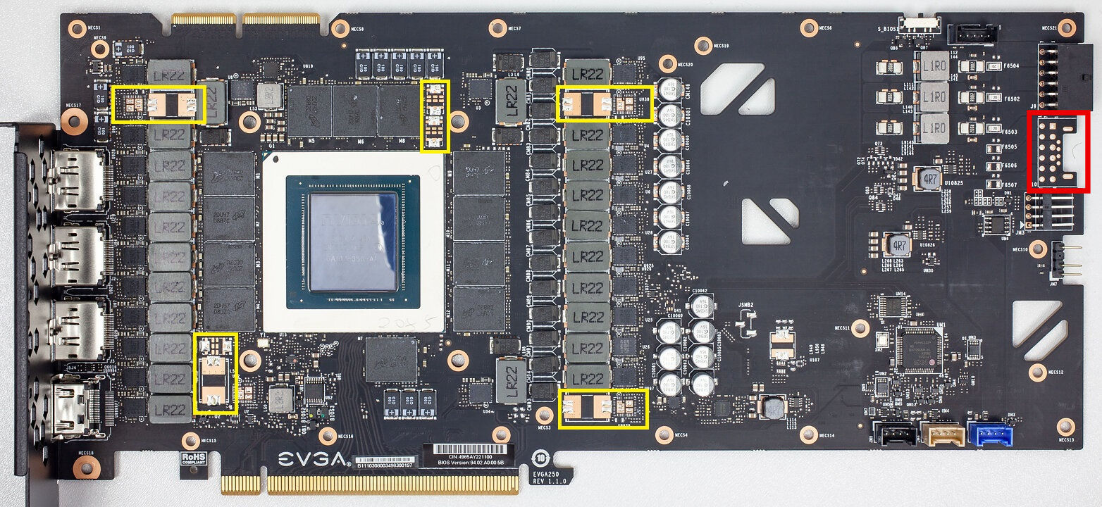 NVIDIA GeForce RTX 3090 Ti - projekty PCB topowej karty graficznej ...
