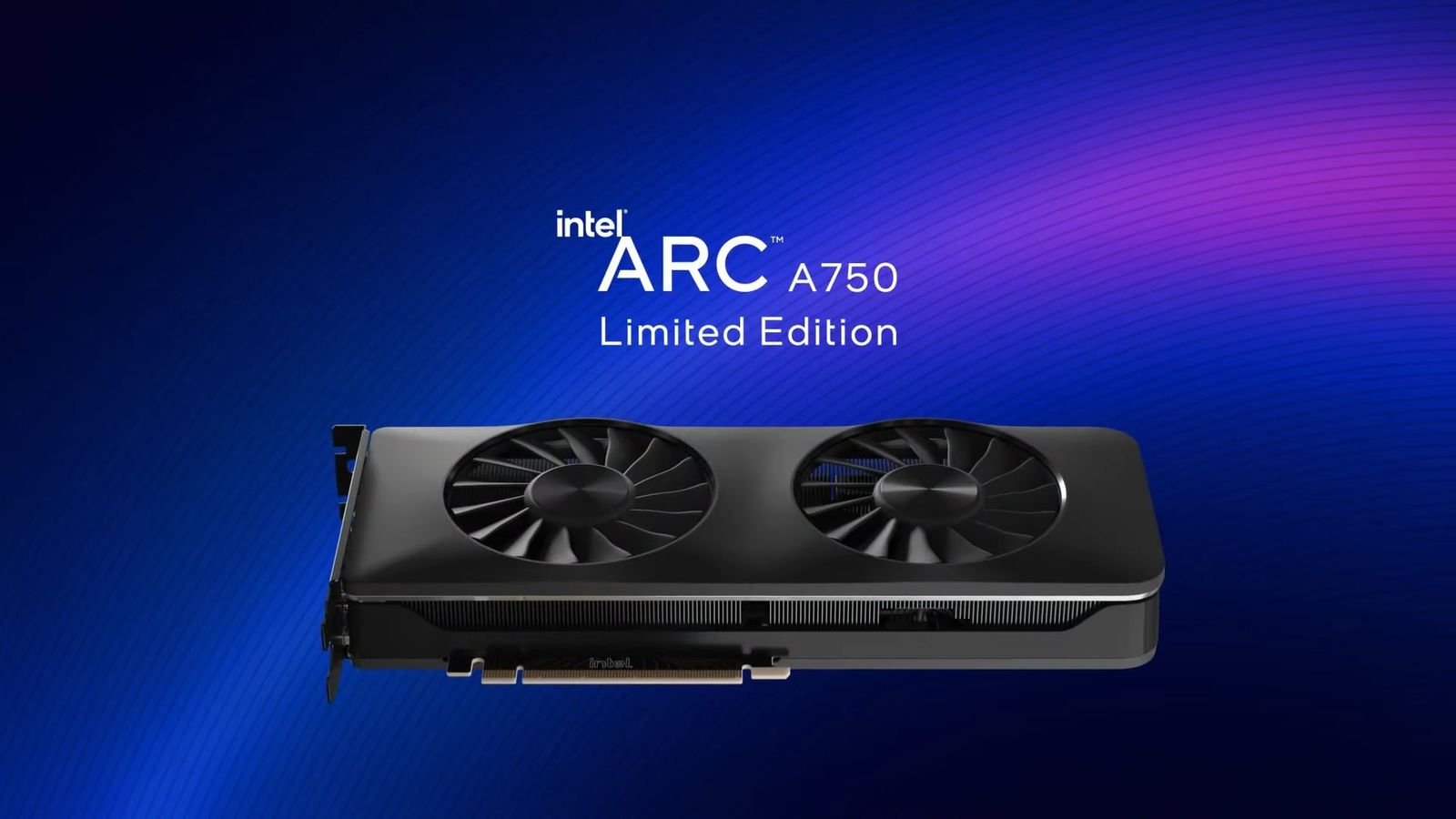 Intel ARC A750 vs NVIDIA GeForce RTX 3060 - producent porównuje ...