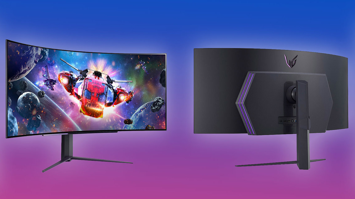 LG UltraGear 45GR95QE - ogromny, zakrzywiony i ultrapanoramiczny (21:9 ...