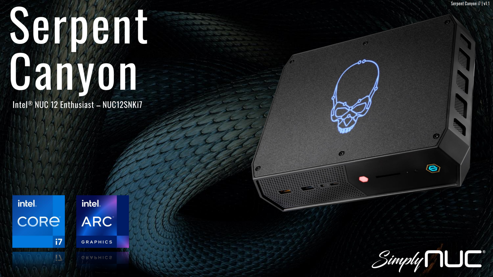 Intel NUC 12 Enthusiast o nazwie Serpent Canyon został oficjalnie ... Intel NUC 12 Enthusiast o nazwie Serpent Canyon został oficjalnie ...