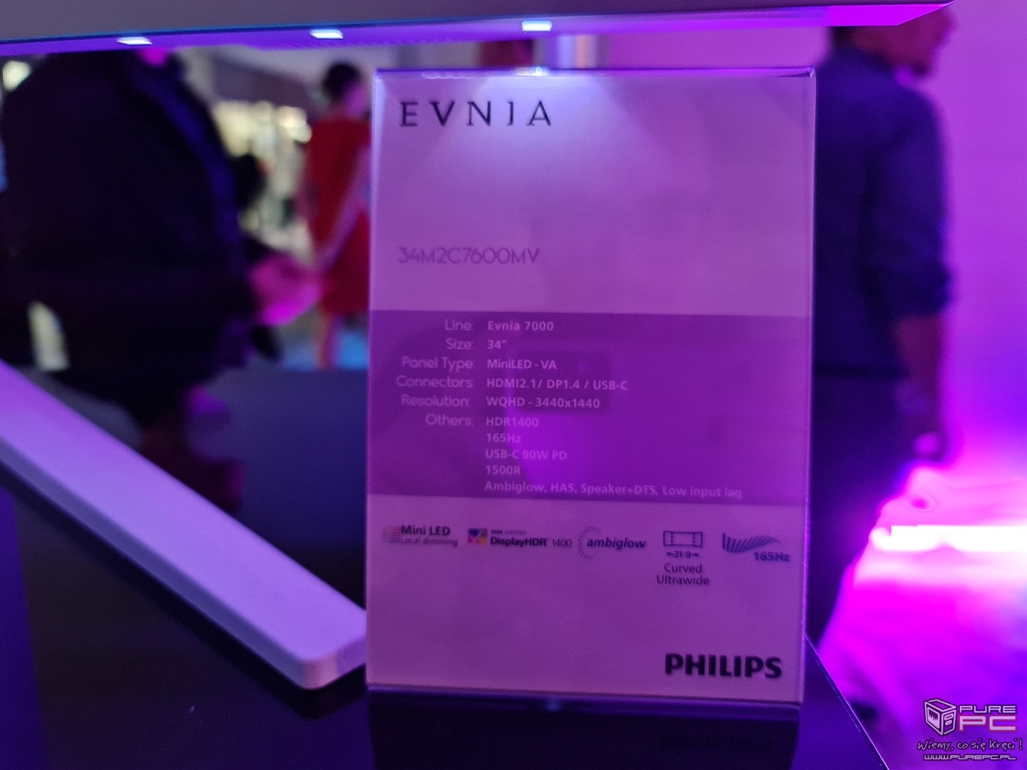Philips Evnia - nowa marka monitorów oraz peryferii dla graczy. W ...