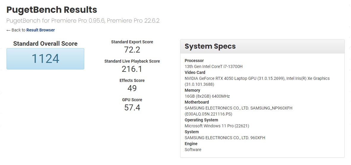 NVIDIA GeForce RTX 4050 Laptop GPU - pierwszy test wydajności w ...