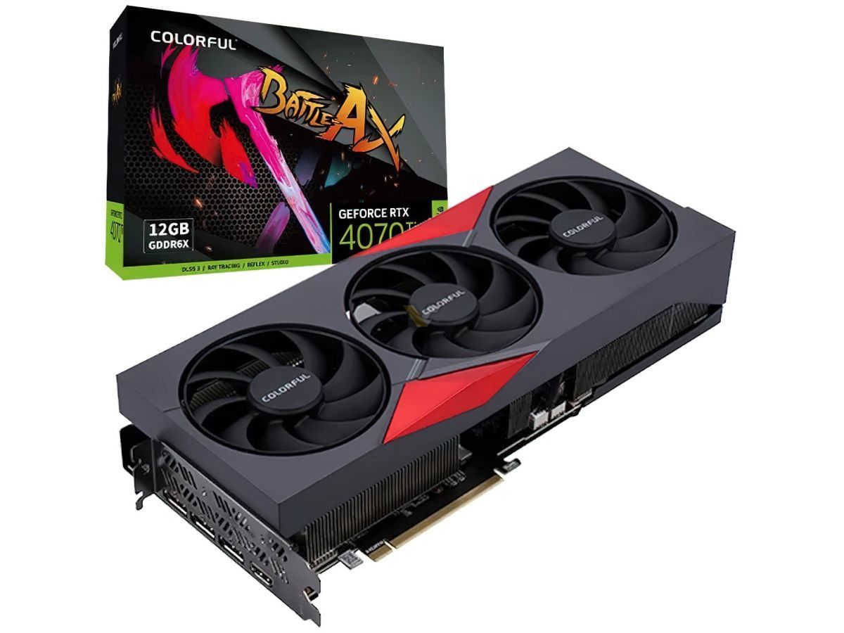 Colorful GeForce RTX 4070 Ti BattleAx Deluxe - znamy specyfikację i ...