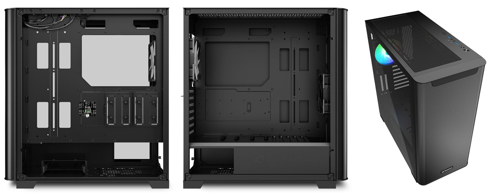 Sharkoon M30 Black i M30 RGB - solidne obudowy dla miłośników ...