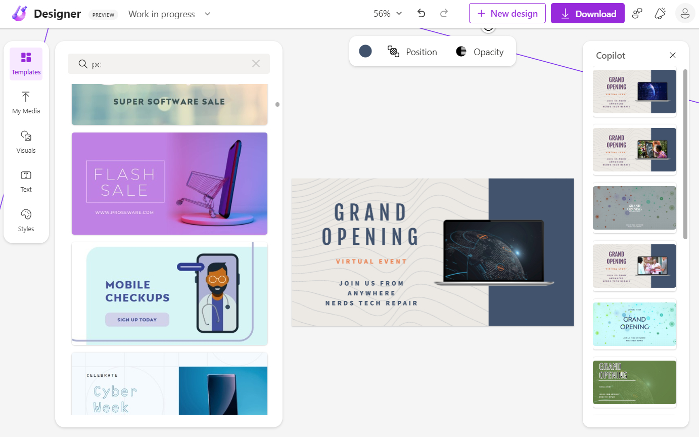 Microsoft Designer coraz bliżej debiutu. Czy Canva i Adobe Express mają ...
