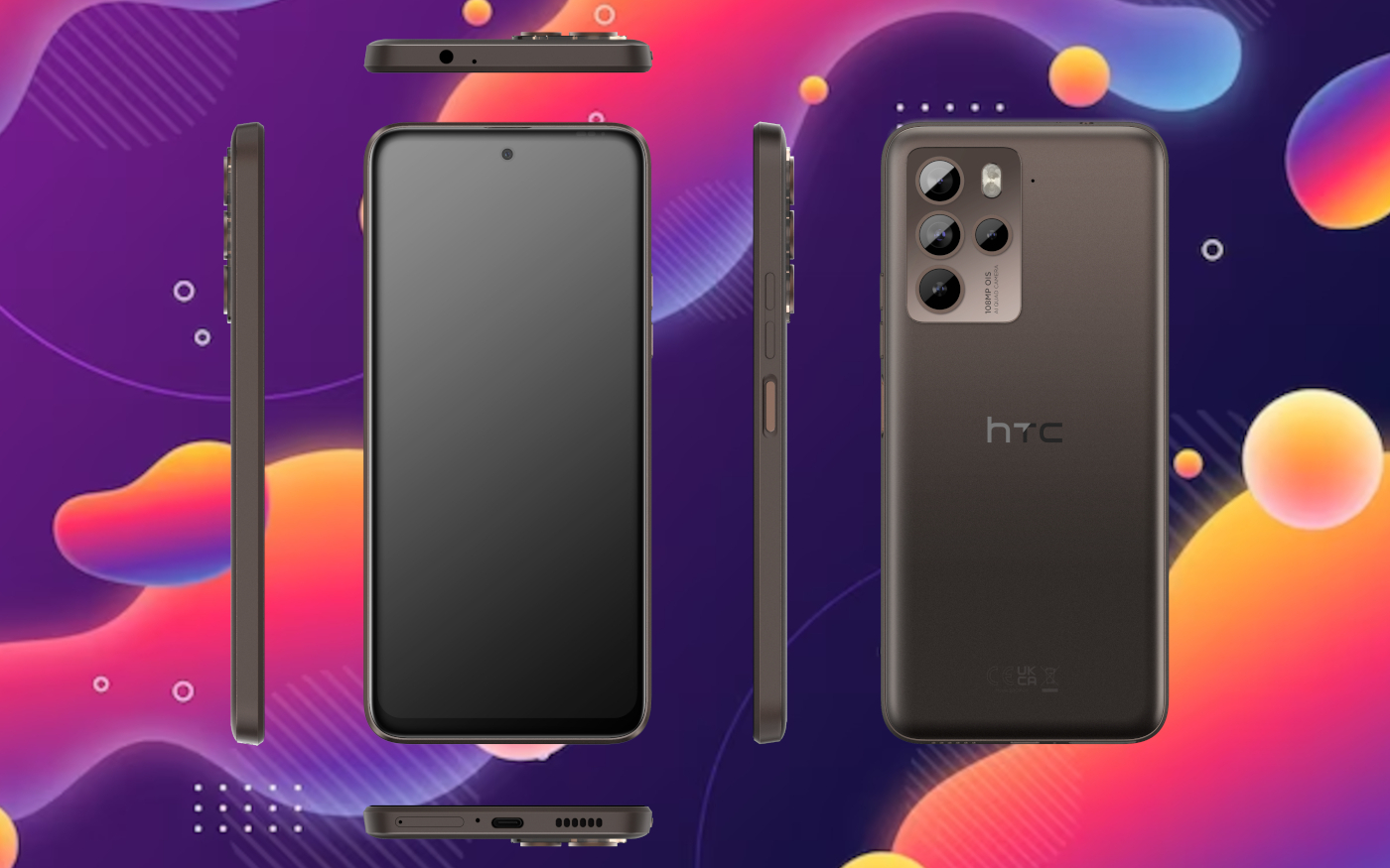 HTC U23 pro - nowy smartfon z procesorem Qualcomm Snapdragon 7 Gen 1 i OLED-owym wyświetlaczem ...