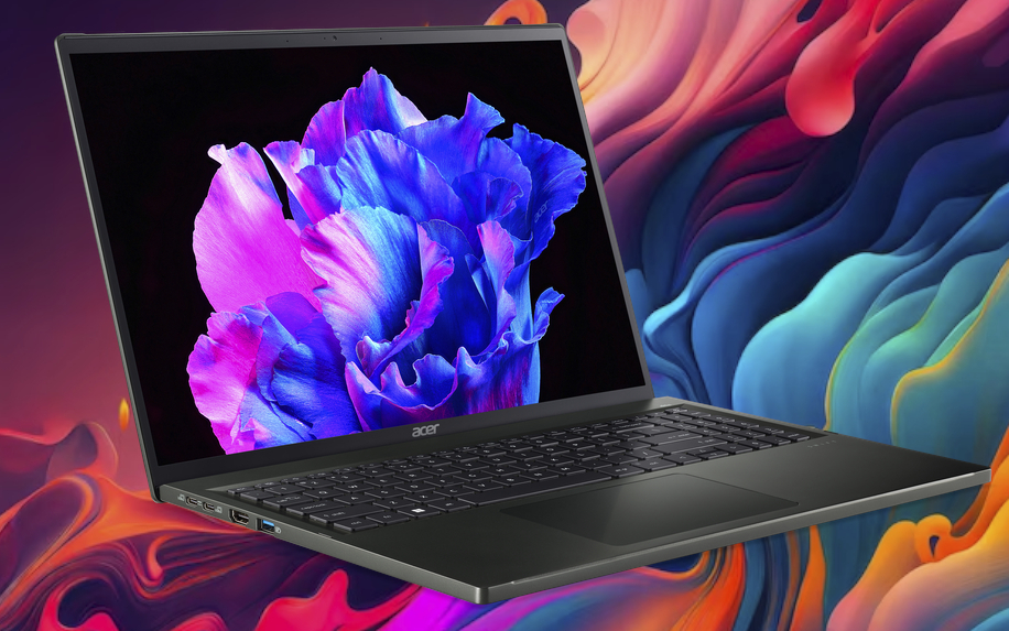 Acer Swift Edge 16 - smukły laptop z procesorem AMD Ryzen z serii 7040 ...