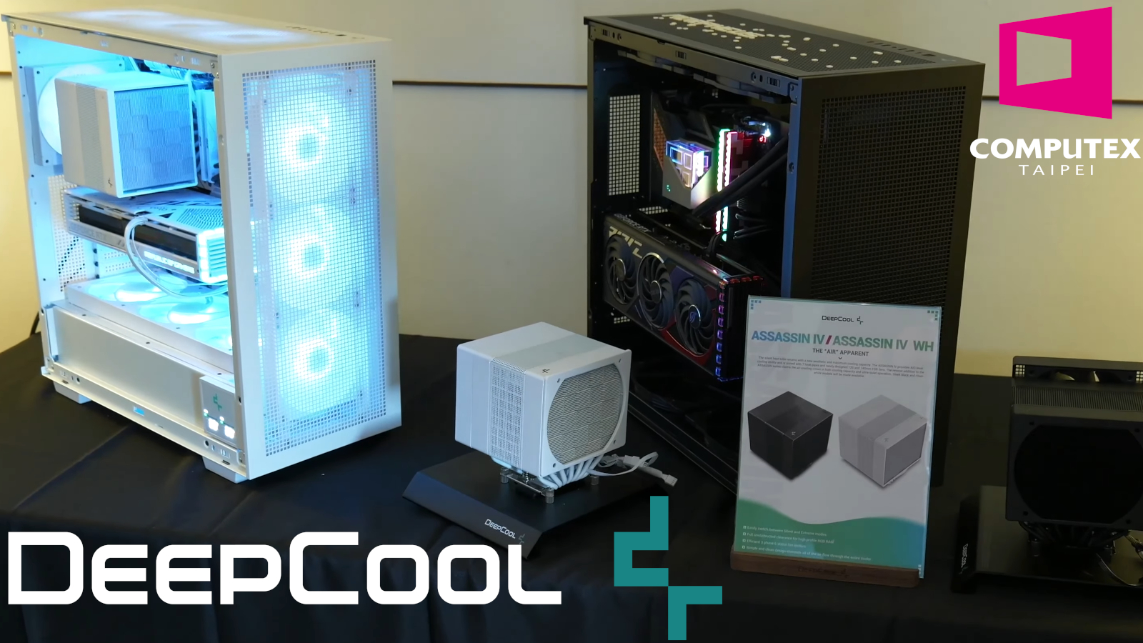 DeepCool prezentuje nowości na targach Computex 2023: nowe zasilacze, chłodzenia procesorów i w ...