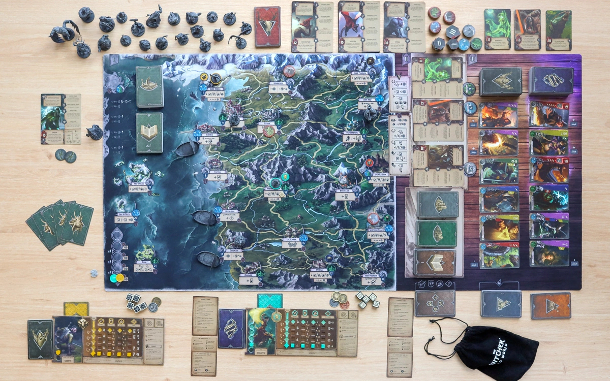 Wiedźmin: Stary Świat - nowa przygodowa gra planszowa w znanym ...