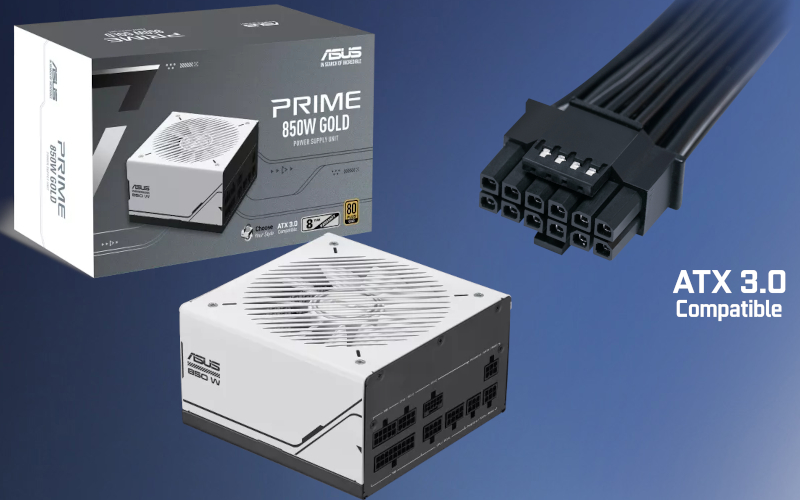 ASUS Prime 750 W Gold oraz Prime 850 Gold - nowe zasilacze z 8-letnią ...