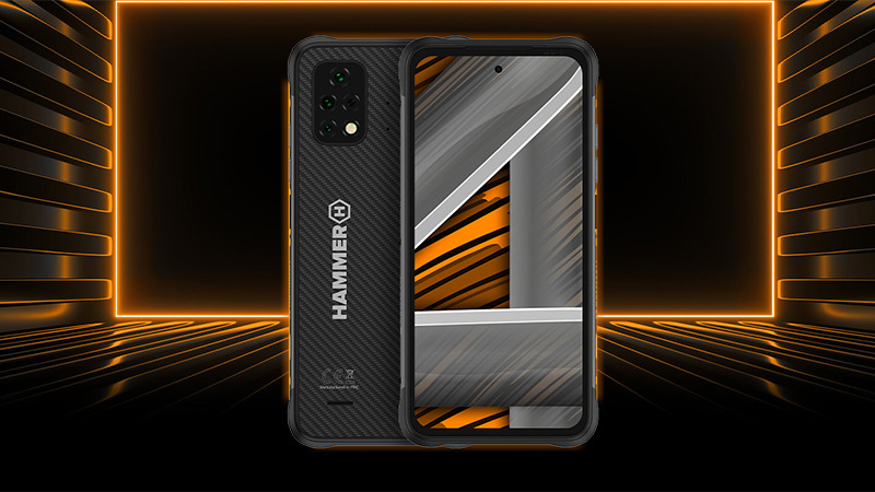 Hammer Blade 4 - pancerny smartfon z pirometrem, trybem obsługi w ...