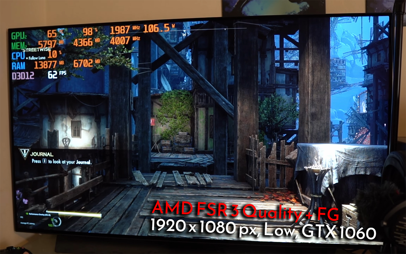AMD FSR 3 wraz z Frame Generation przetestowane na układach NVIDIA ...