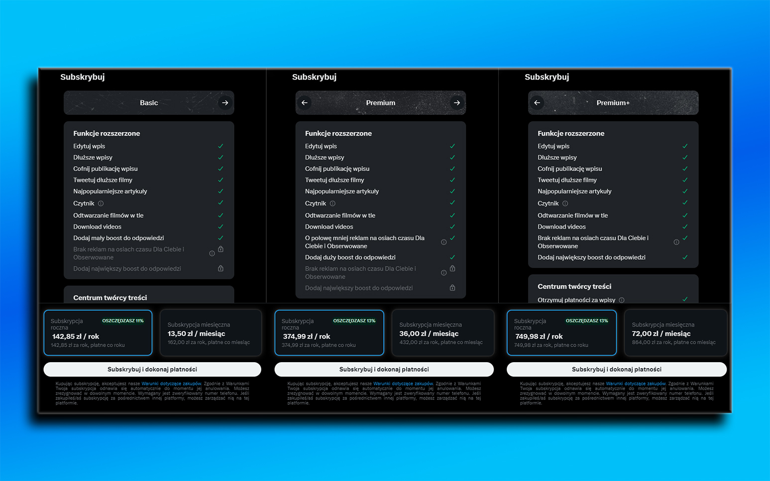 X (Twitter) Premium+ - nowy rodzaj subskrypcji, który pozwoli pozbyć ...