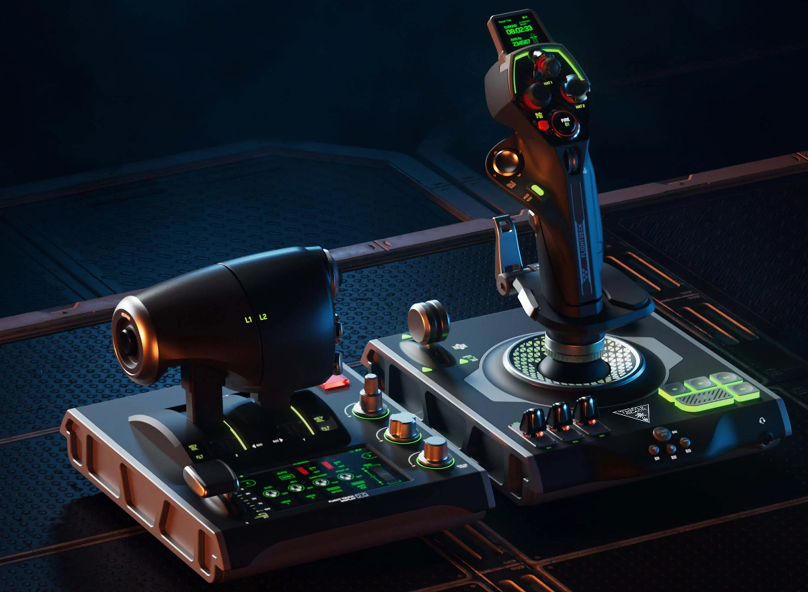 Turtle Beach VelocityOne Flightdeck - system kontroli lotu HOTAS ...