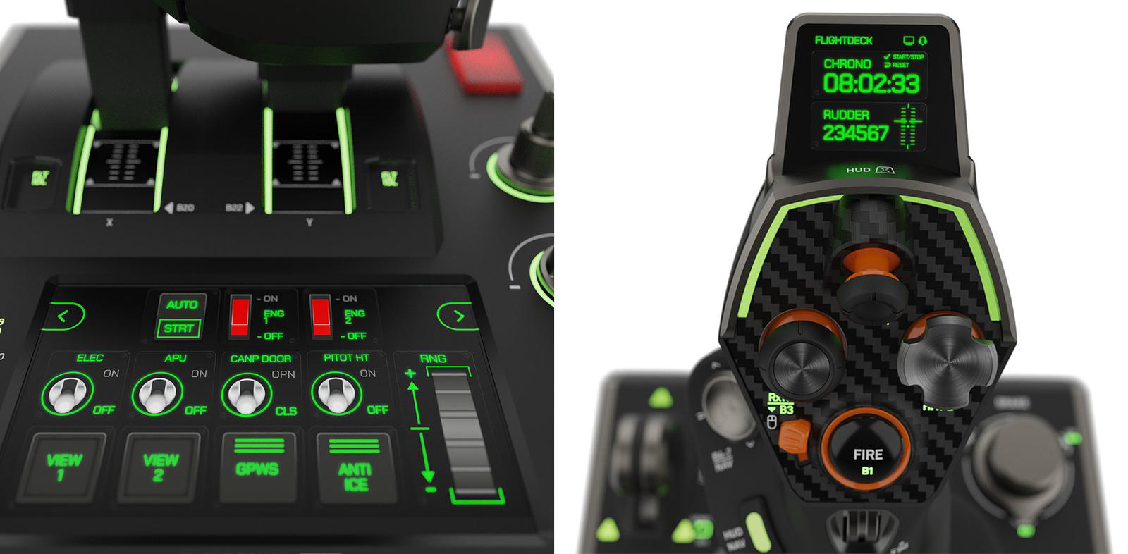 Turtle Beach VelocityOne Flightdeck - system kontroli lotu HOTAS ...