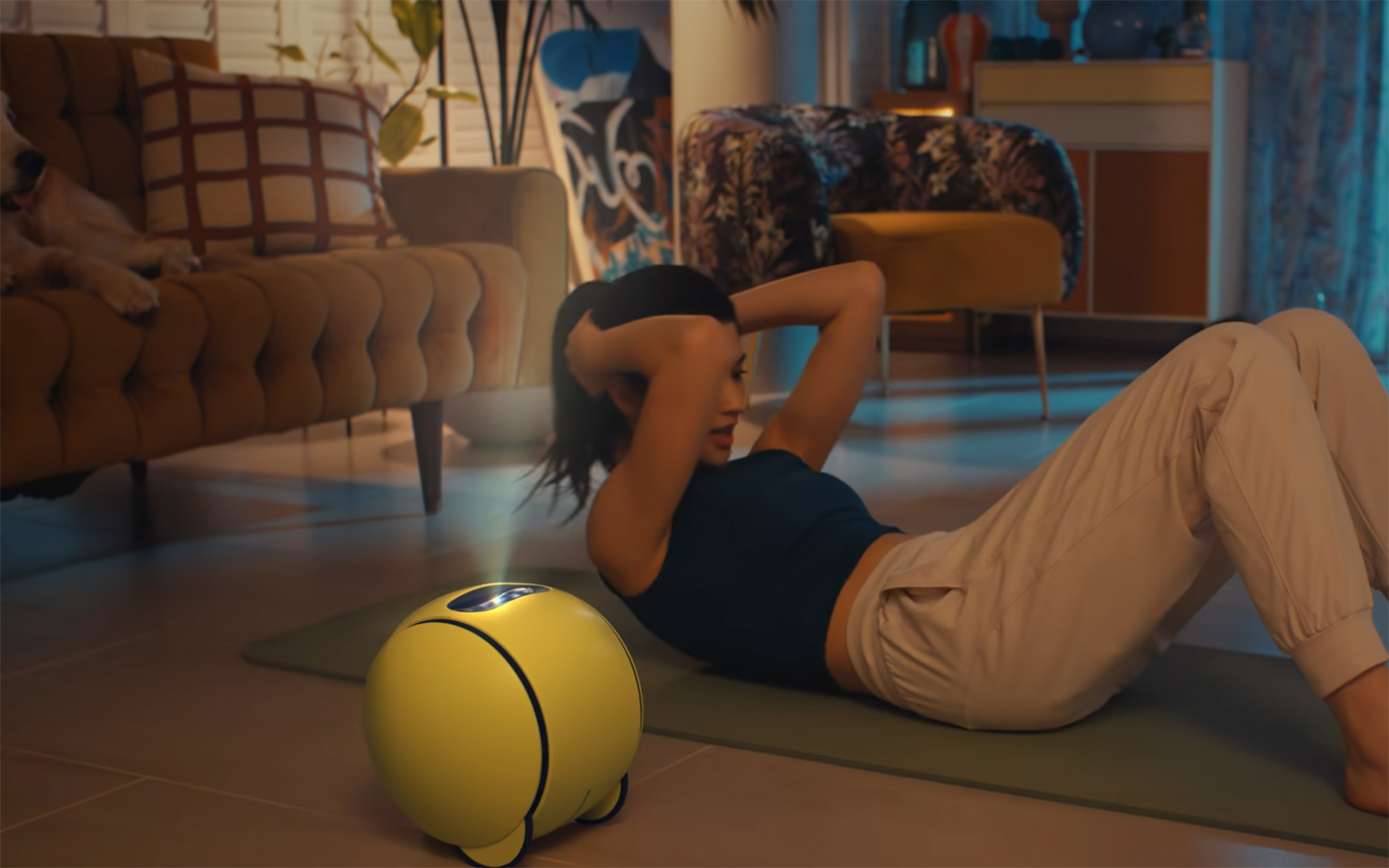 Samsung Ballie - interaktywny kulisty robot domowy, który zostanie ...