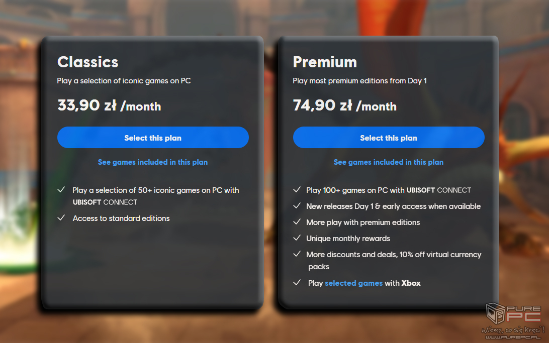 Ubisoft+ - subskrypcja przechodzi gruntowne zmiany. Abonament podrożeje, jednak pojawi się także ...