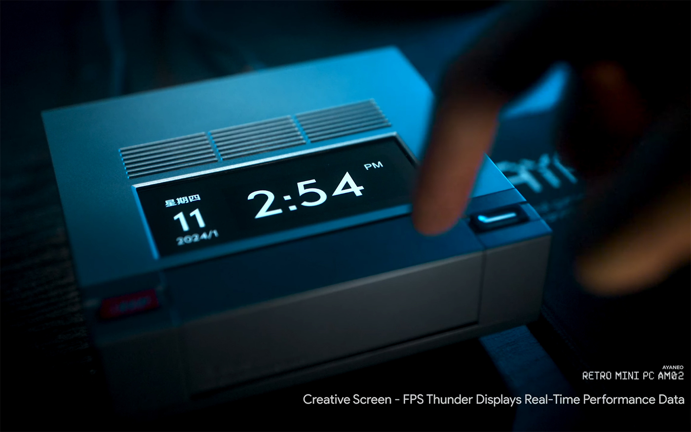 AYANEO Retro Mini PC AM02 - mały komputer z układem AMD Ryzen 7 7840HS ...