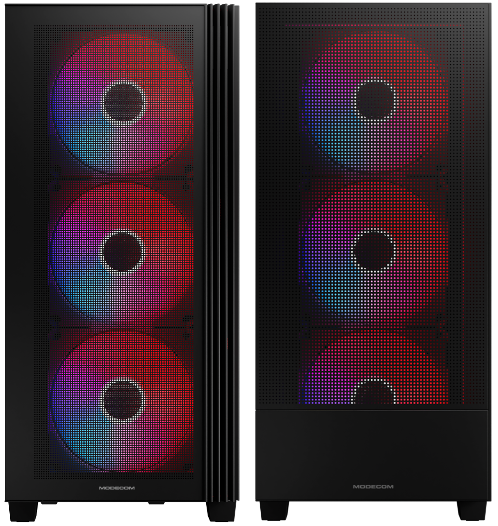 Nowe obudowy komputerowe MODECOM Siroco ARGB FLOW i Mistral ARGB FLOW ...