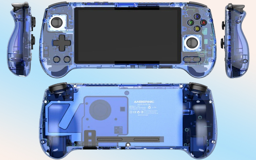 Anbernic RG556 - nowy handheld do retro gier z systemem Android. Panel ...