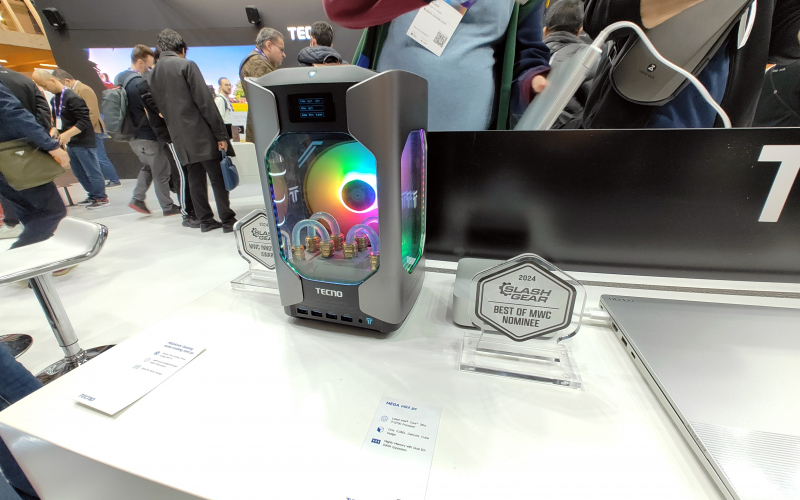 Tecno Mega Mini Gaming G1 - nietypowy mini PC z chłodzeniem wodnym. Na ...