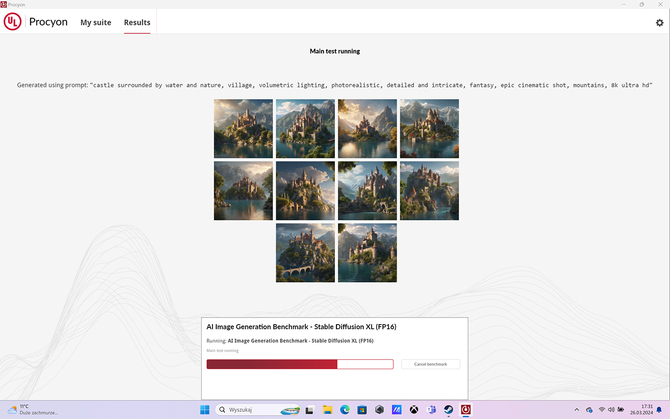 UL Procyon AI Image Generation Benchmark - nowy test, który określi ...