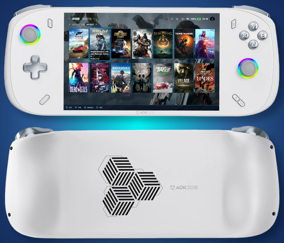 AOKZOE A2 Ultra - nowy handheld do gier z układem Intel Core Ultra 7 ...