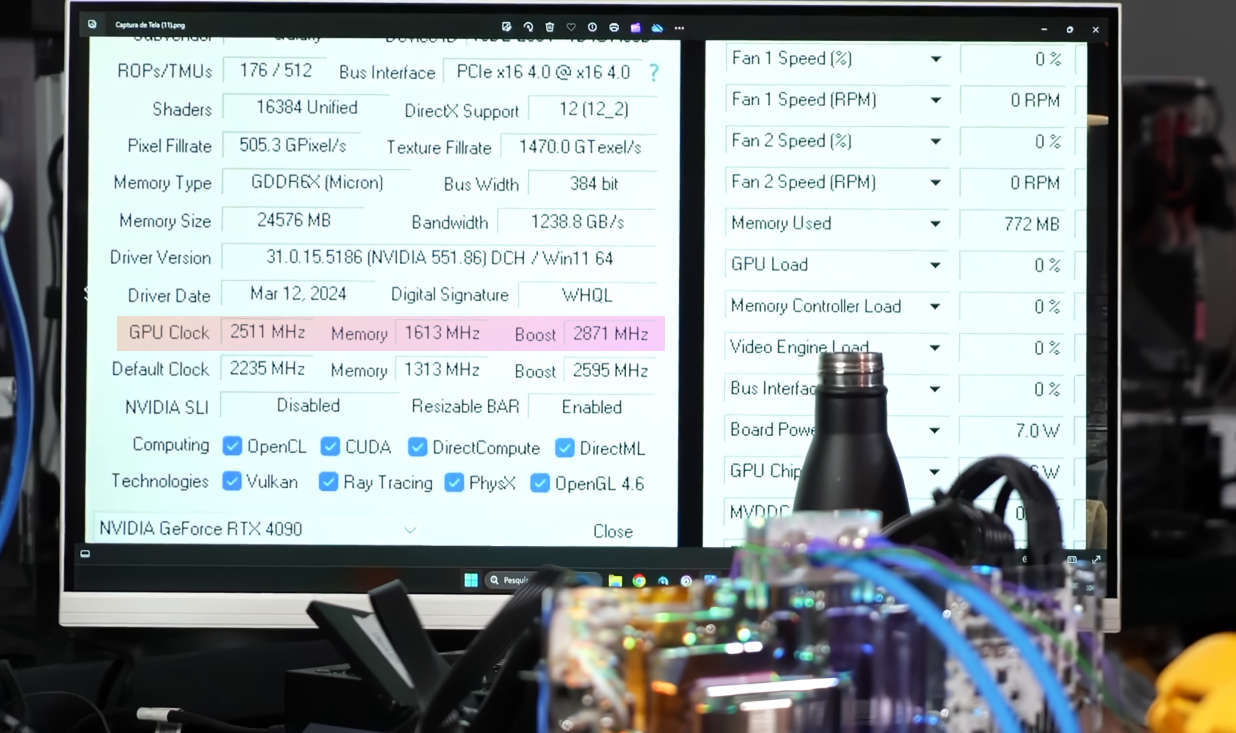 NVIDIA GeForce RTX 4090 SUPER - nieoficjalna karta graficzna od TecLab ...