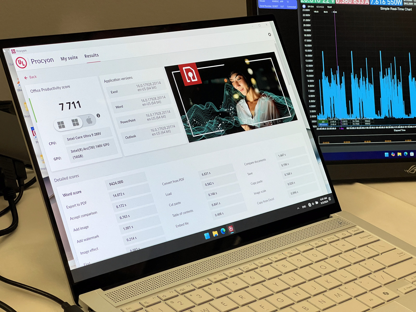 Intel Core Ultra 9 288V oraz Core Ultra 7 258V - pierwsze wyniki ...