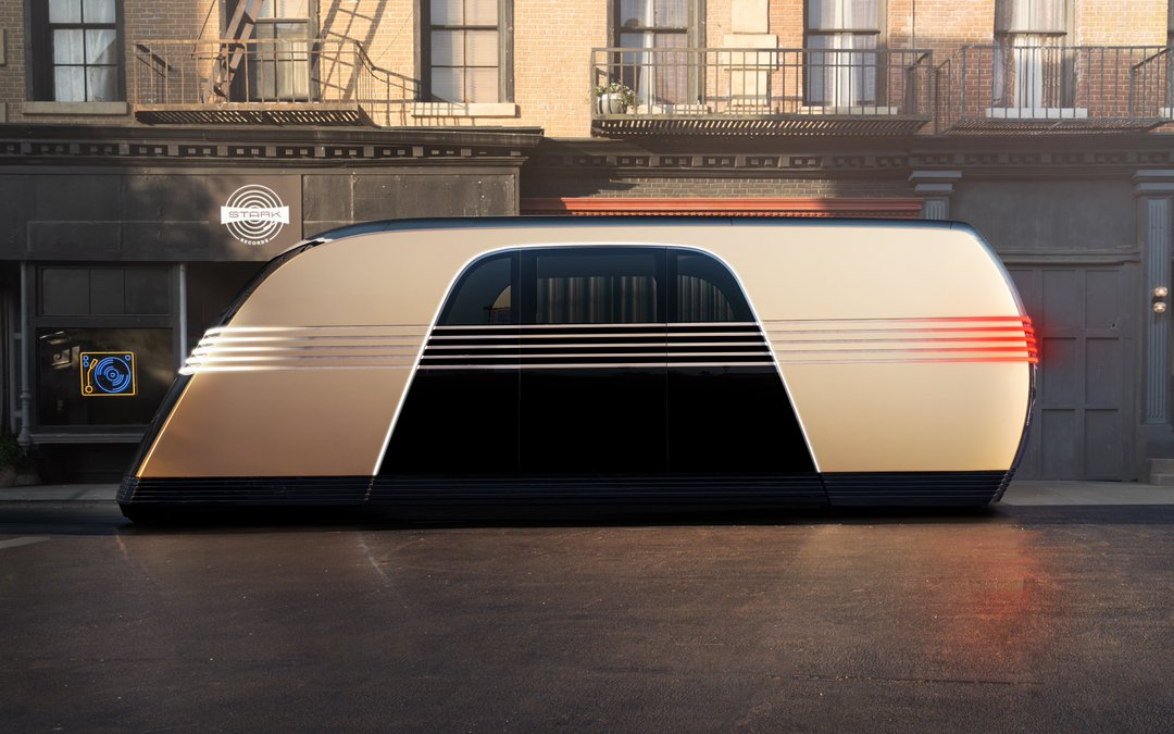 Elon Musk przedstawia transport przyszłości. Tesla Cybercab i Robovan ...