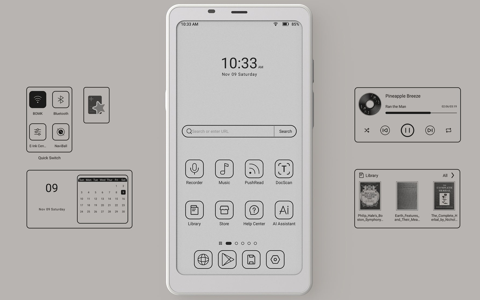 BOOX Palma 2 - nowa edycja prawie smartfona z ekranem E Ink i systemem ...