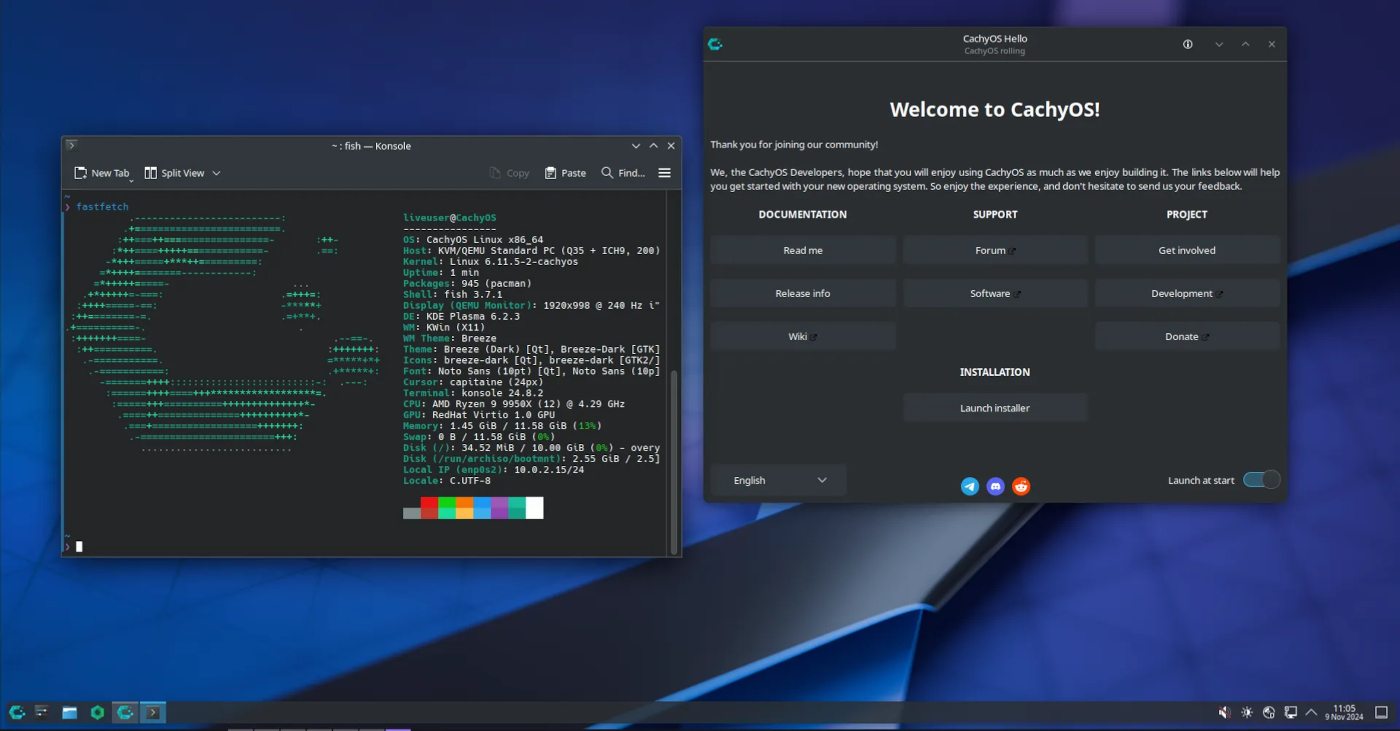 CachyOS poprawia obsługę układów AMD Strix Point i 3D V-Cache. Nowa ...