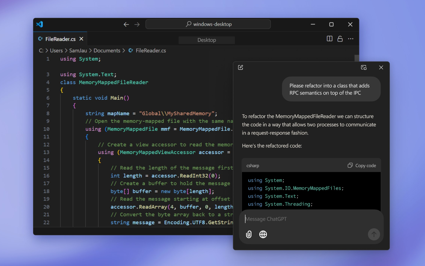 Aplikacja ChatGPT dla systemu Windows już dostępna dla każdego. Generowanie obrazów, rozmowy ...
