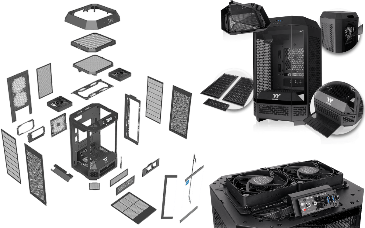 Thermaltake The Tower 250 - zapowiedź obudowy PC dla płyt głównych Mini ...