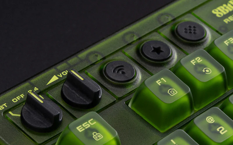 8BitDo Retro 87 Mechanical Keyboard i Retro R8 Mouse - Xbox Edition ...