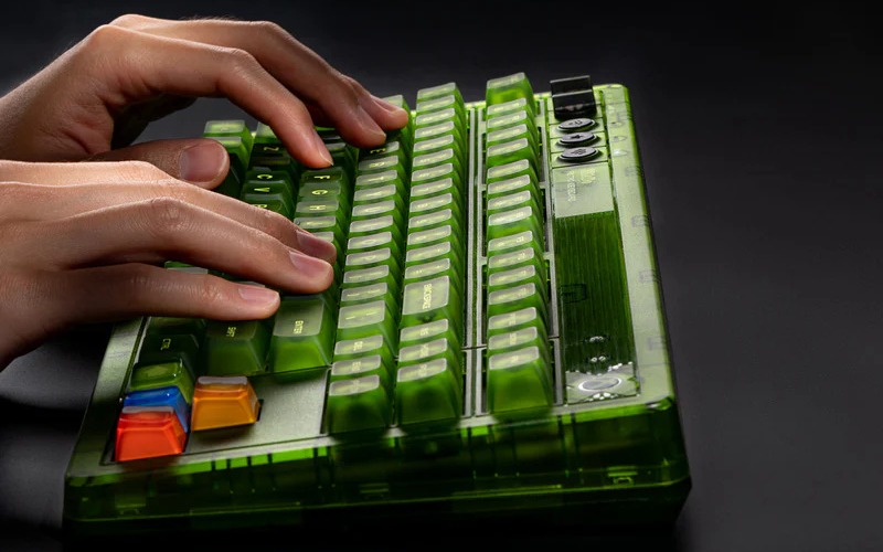 8BitDo Retro 87 Mechanical Keyboard i Retro R8 Mouse - Xbox Edition ...