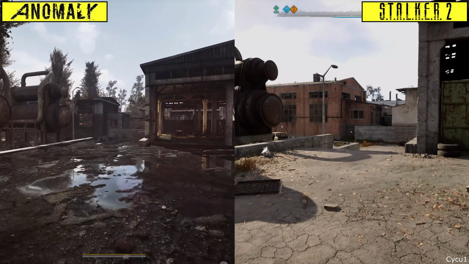 STALKER 2 oraz zmodowany STALKER: Anomaly na bezpośrednim porównaniu ...