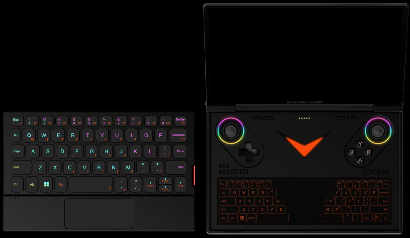 OneXPlayer G1 - handheld w formie laptopa, który oferuje wyciąganą ...