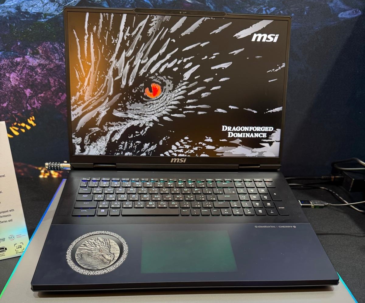 Laptopy MSI z układami NVIDIA GeForce RTX 5000, procesorami Intel Arrow ...