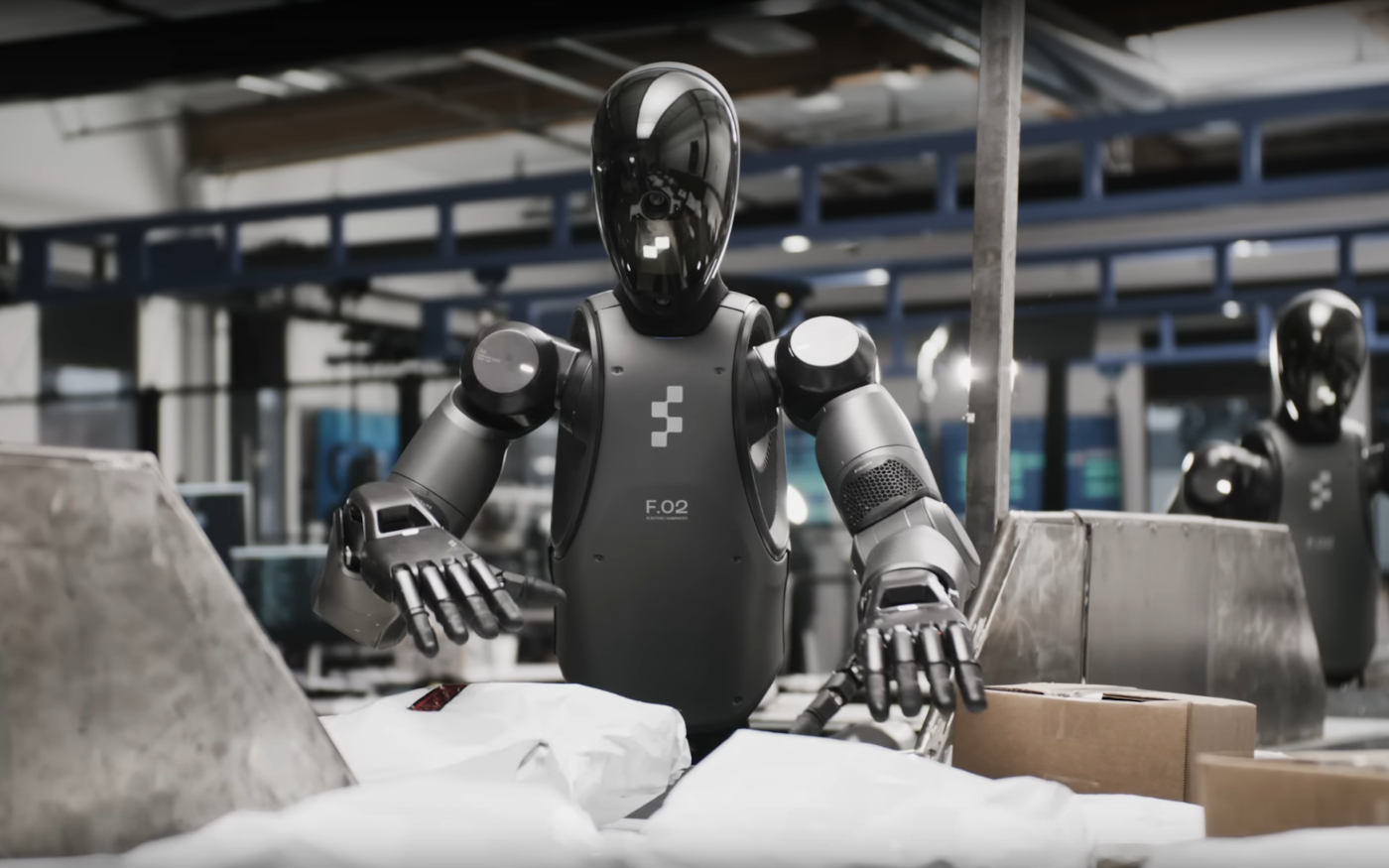 Roboty pracujące w sortowni paczek? Figure przedstawia możliwości ...