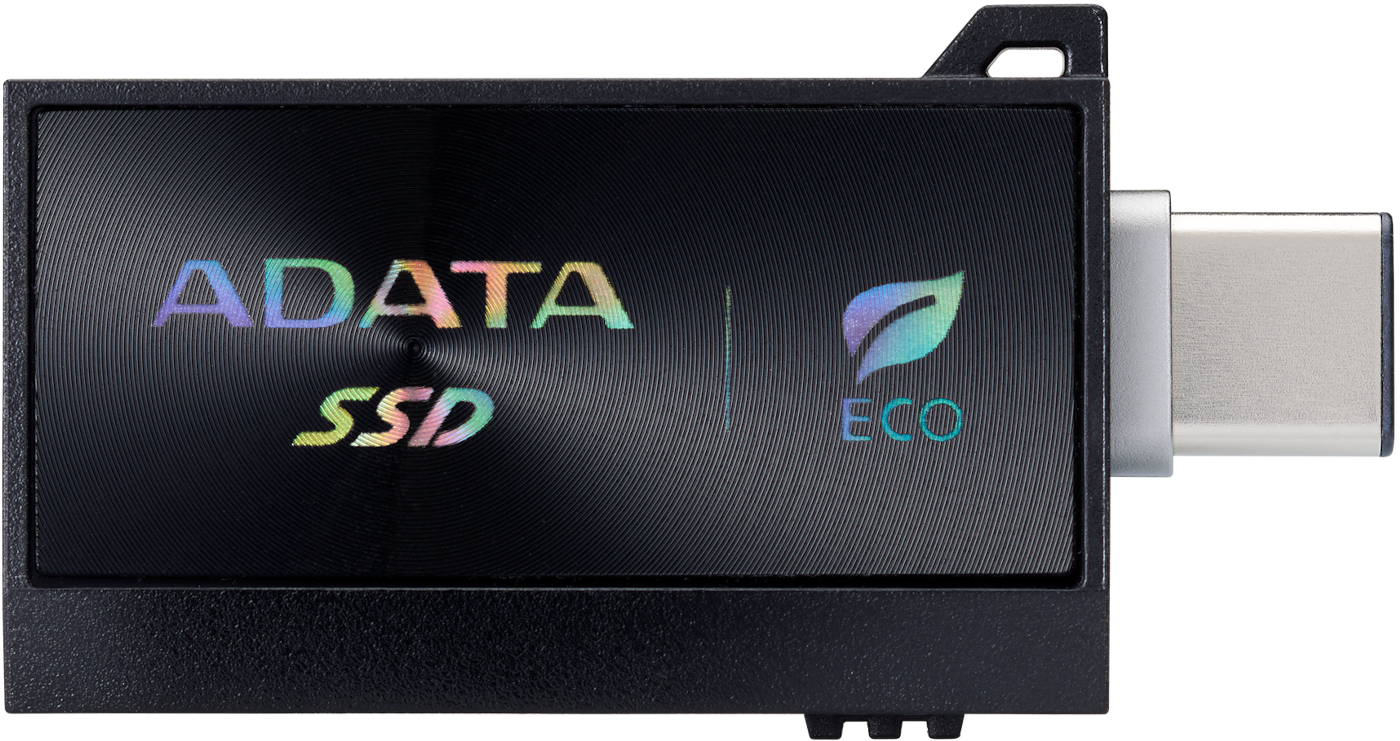ADATA SC730 - przenośny nośnik SSD o wielkości pendrive. Dwa porty USB ...