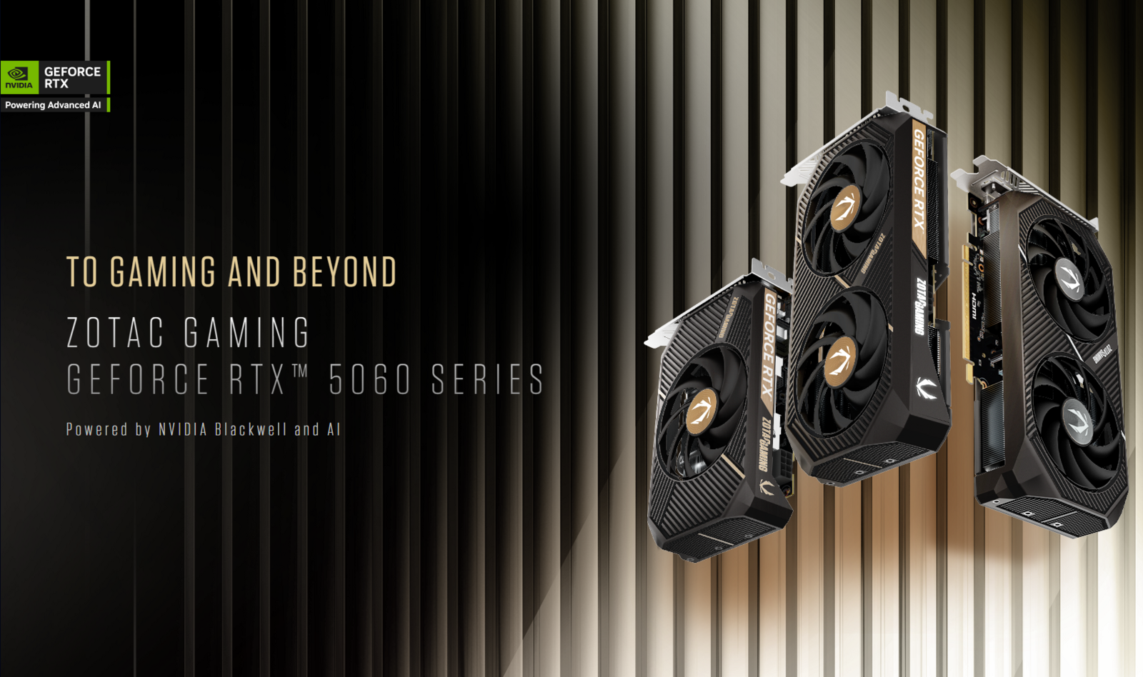 ZOTAC GeForce RTX 5060 Solo - oto pierwsza karta graficzna Blackwell wyposażona w jeden ...