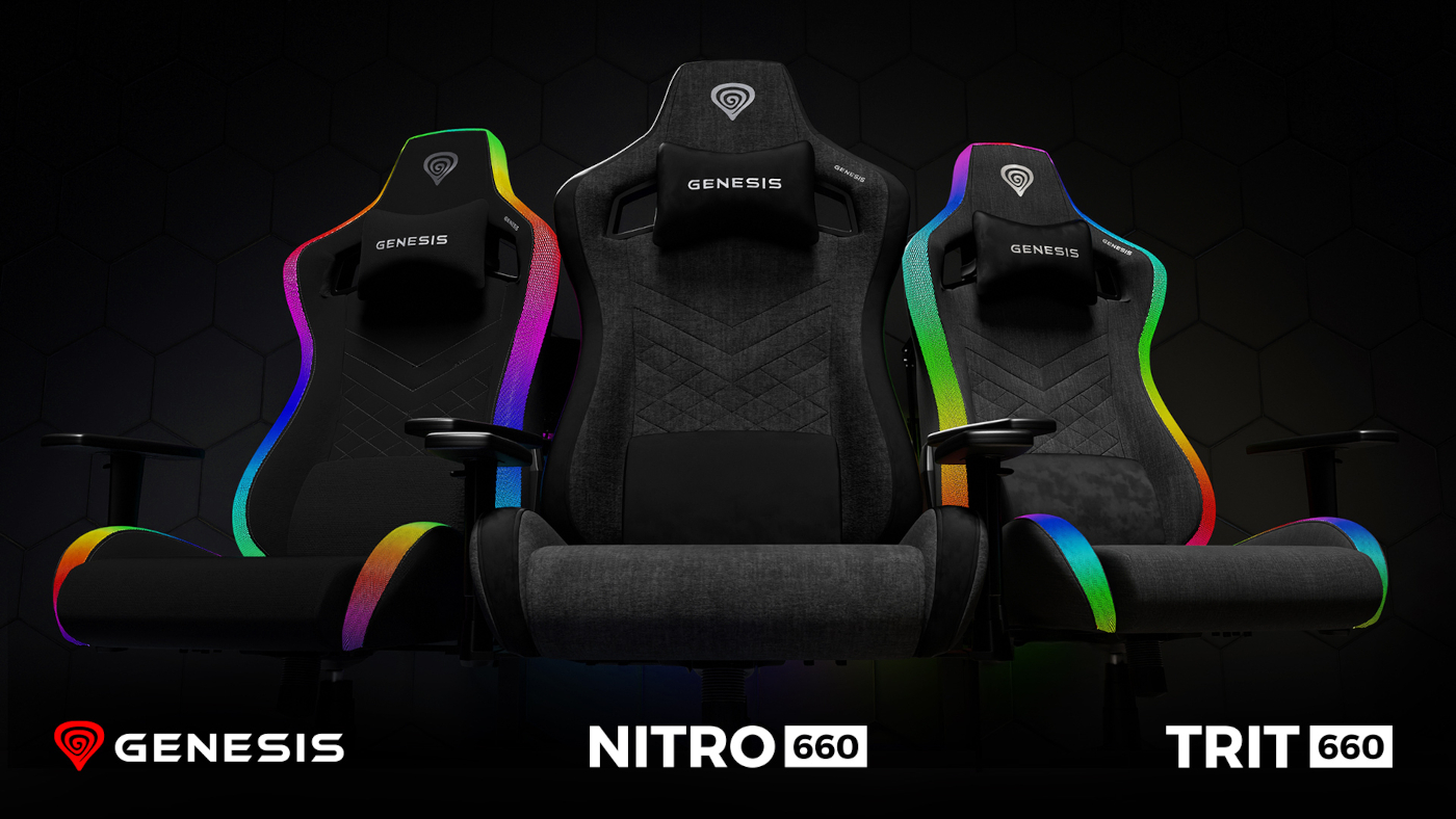 Genesis Nitro 800, Nitro 660 oraz Trit 660 RGB - nowe fotele dla graczy ...