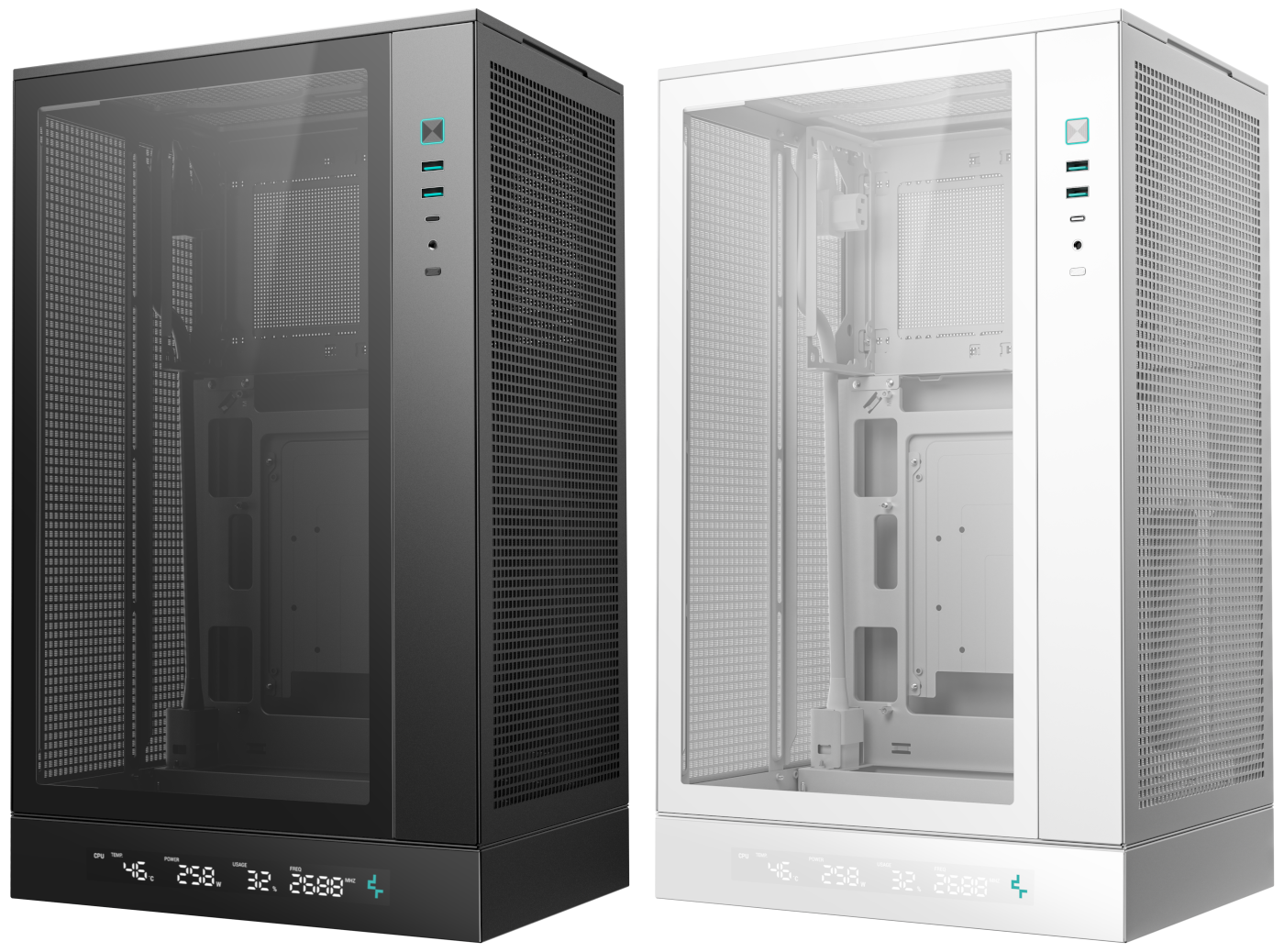 DeepCool CH260 i DeepCool CH270 DIGITAL - kompaktowe obudowy ...