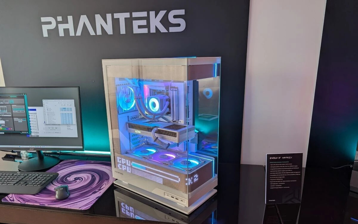 Phanteks na targach Computex 2025 prezentuje wentylatory T30 140 mm, nową obudowę PC Eclipse ...