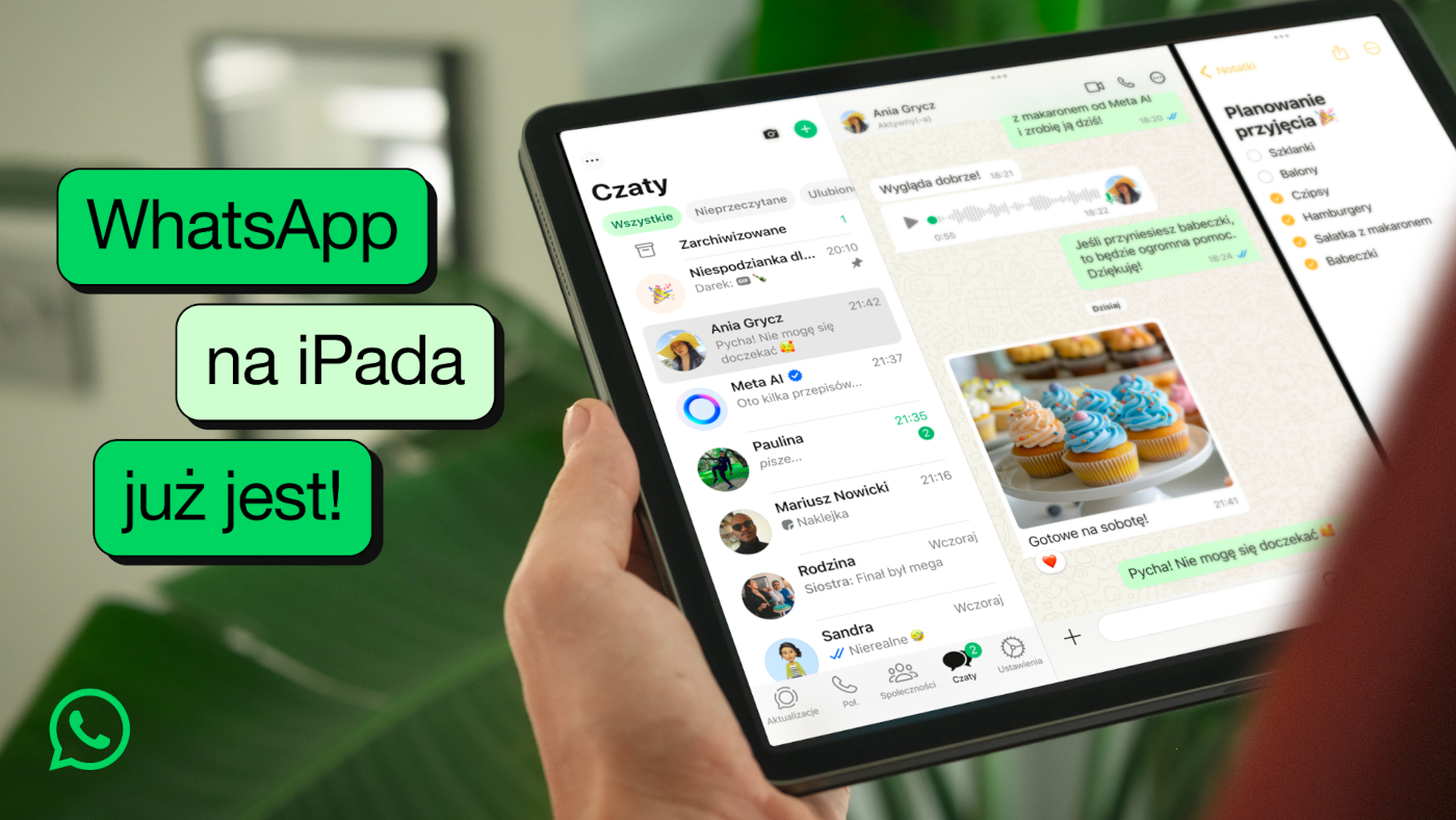 WhatsApp dla iPadów dostępny do pobrania. Darmowa aplikacja w edycji dla systemu iPadOS trafiła ...